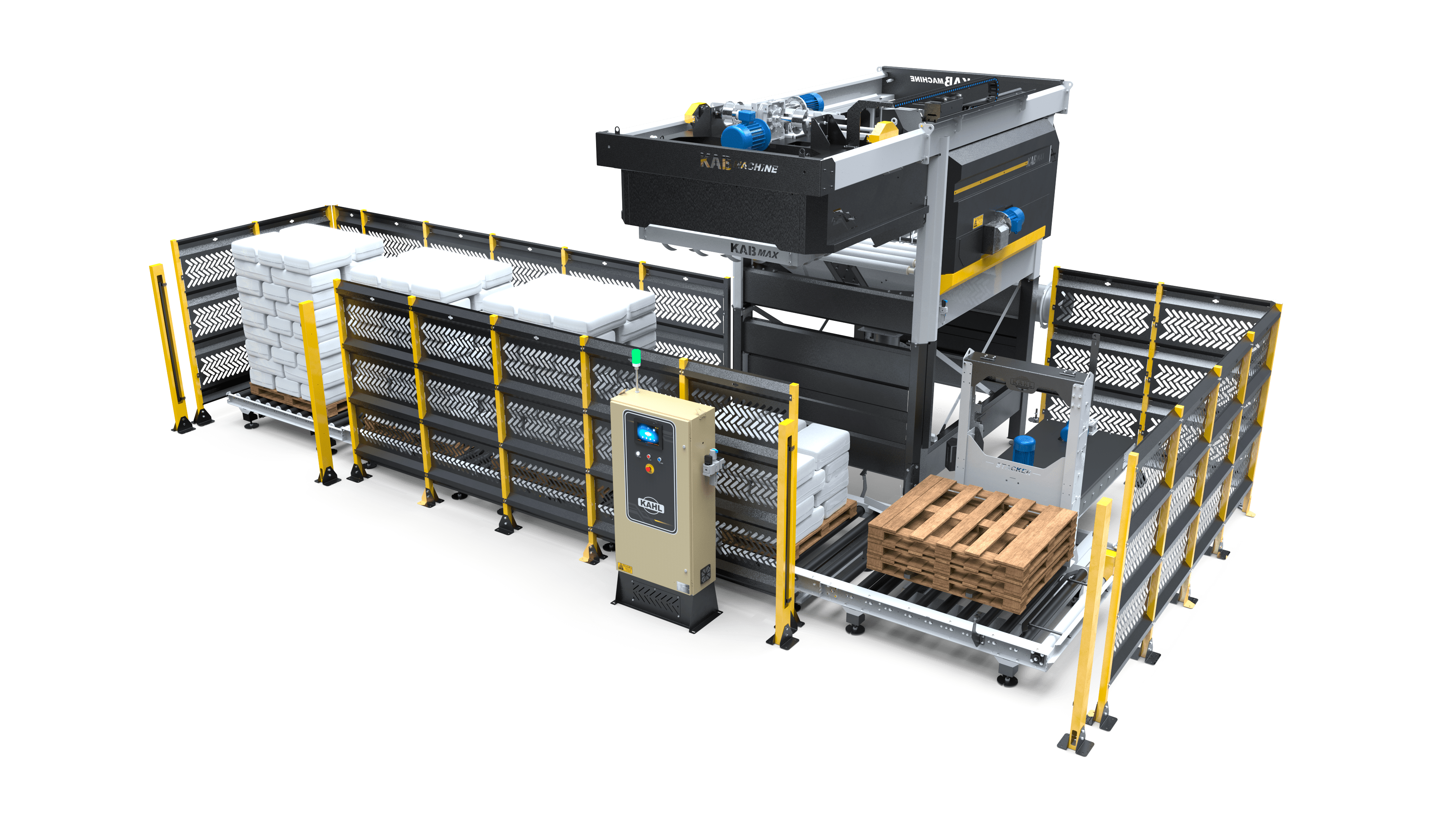 Automatic KAB 12T machine for the opening and emptying of bags